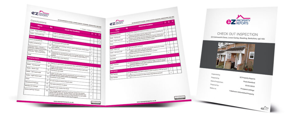 Letting Agents Check-Out Service- EZ Property EZ Property Reports